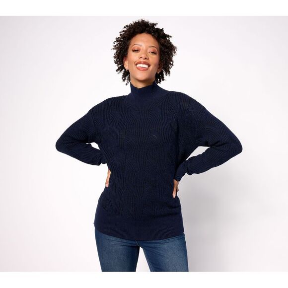 Belle by Kim Gravel | Sweaters | Belle By Kim Gravel Womens Top Sweater ...